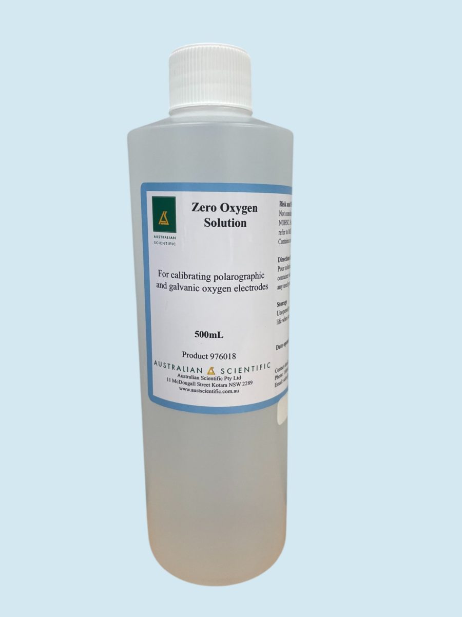 Zero Oxygen Solution - 500ml | Australian Scientific