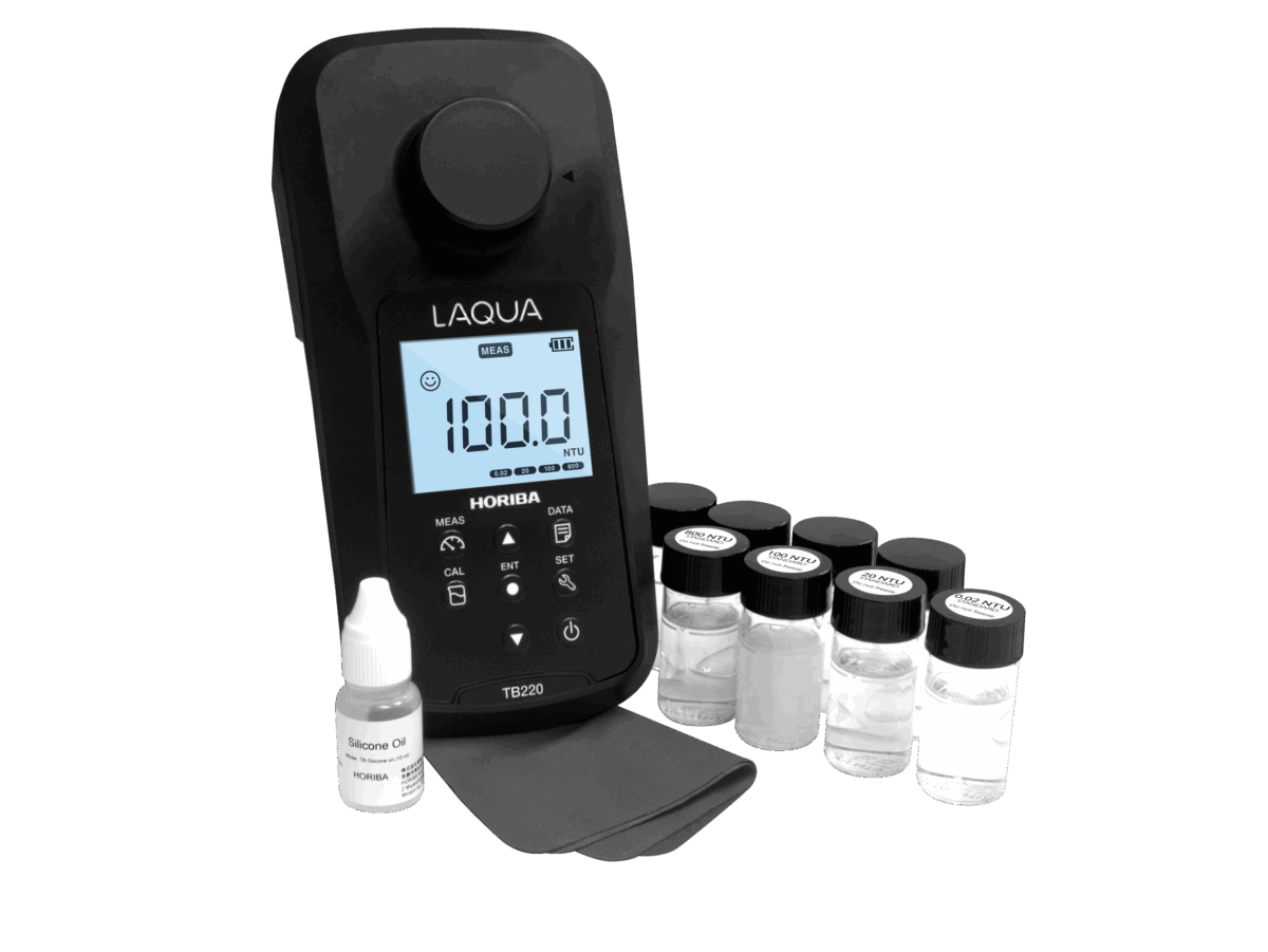 HORIBA Turbidity Meter Kit | Up to 2000NTU | Time, Date Stamped