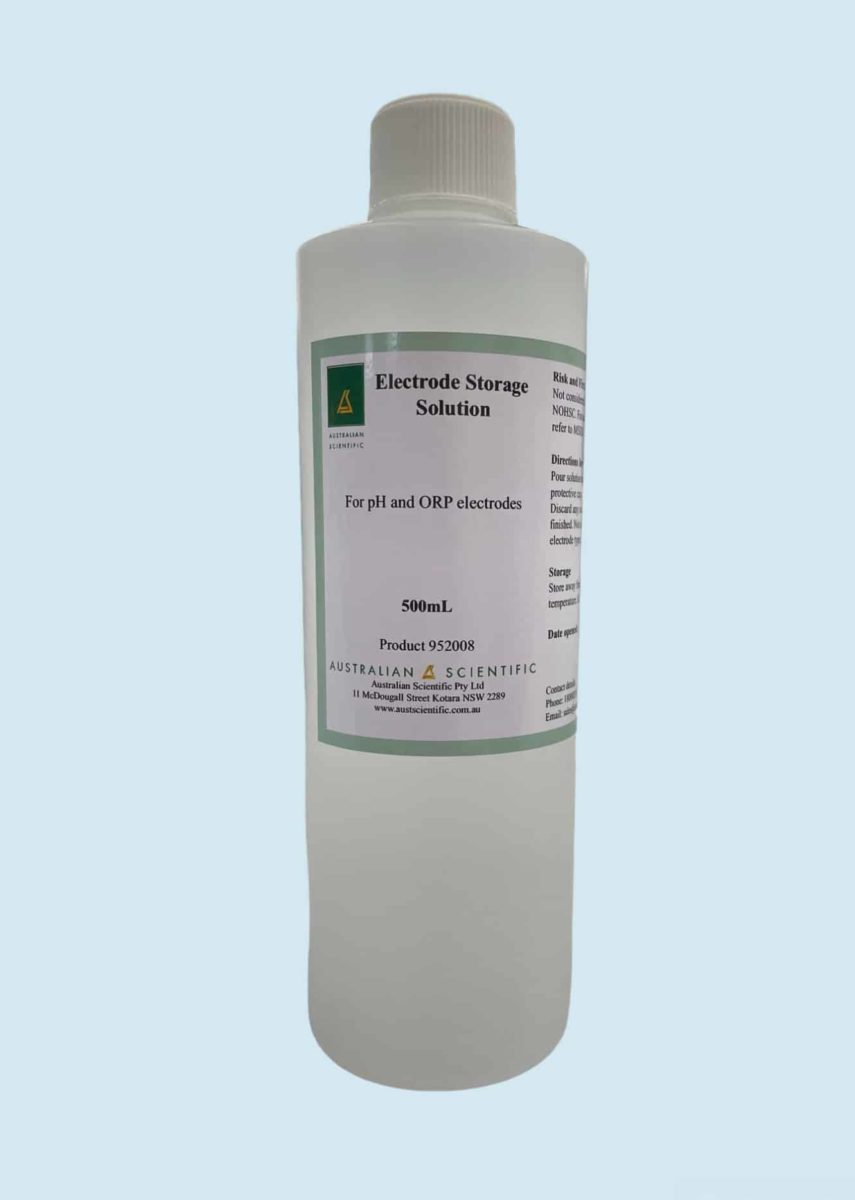 Electrode Storage Solution - 500ml | Australian Scientific